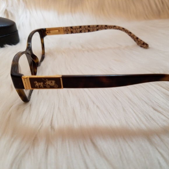 Coach | Accessories | Coach Rx Eyeglasses Coach Carriage On Temples ...